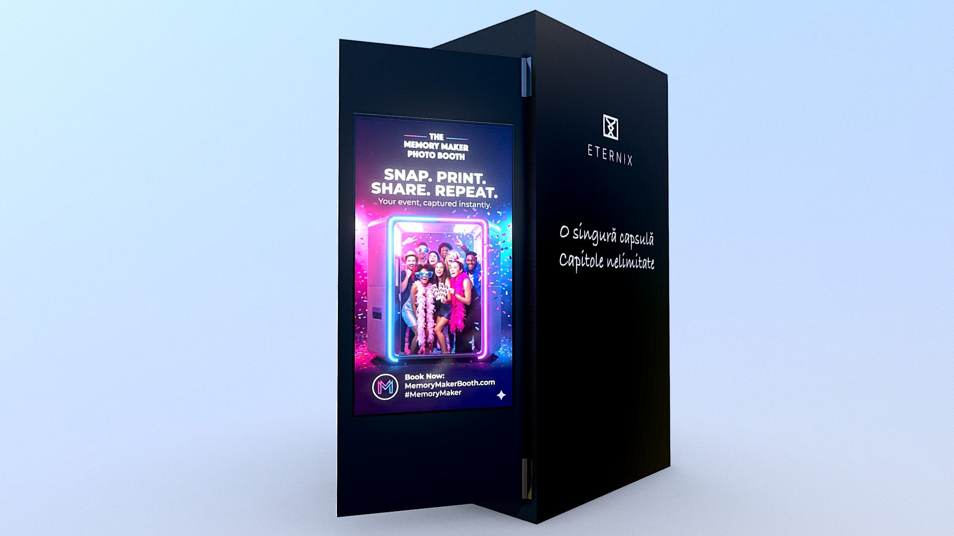 Photo Booth - 3D model by Patrudoizero Design (@patrudoizero) [7f9d783 ...