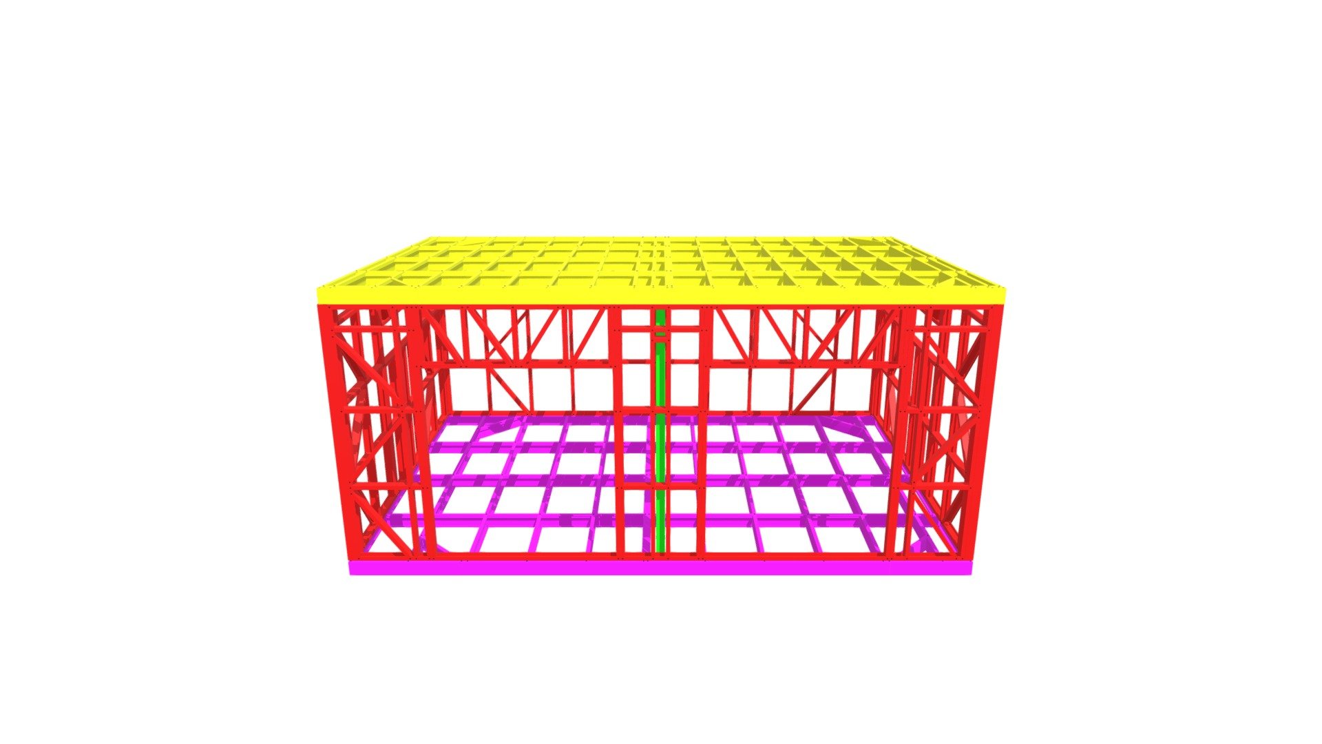 240112-2-NF Beach Cabins - Download Free 3D model by Steel Frames ...