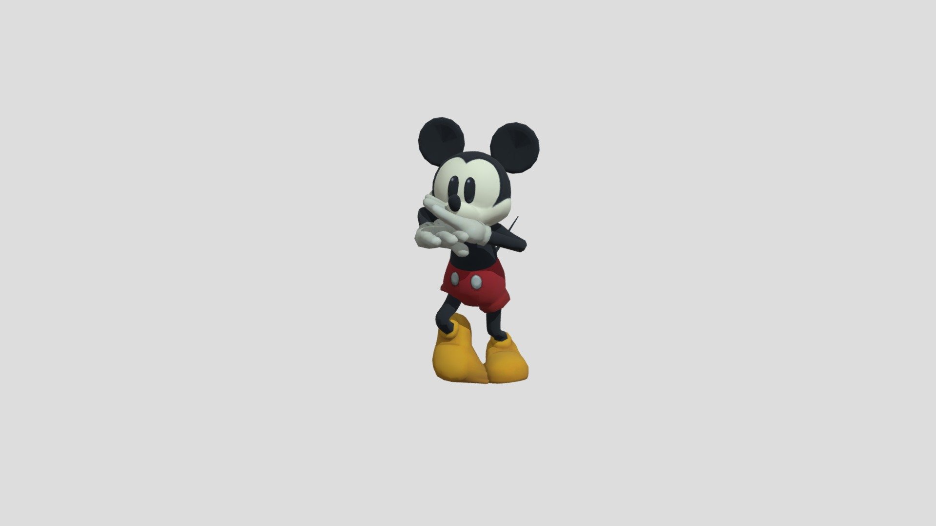 Mickey Mouse Dancing - Download Free 3D model by Renato Solar Gomez ...