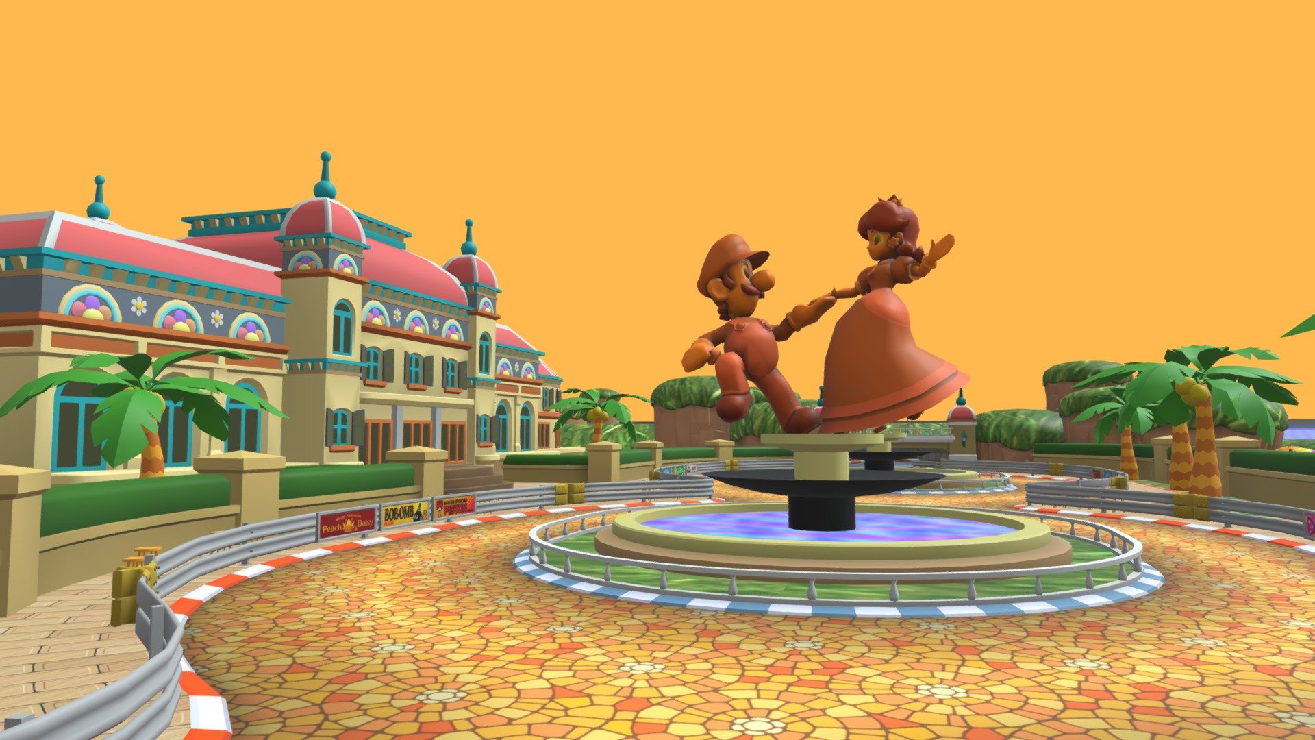Wii Daisy Circuit - Download Free 3D model by Polygonal_64 (@LegoshiFan ...