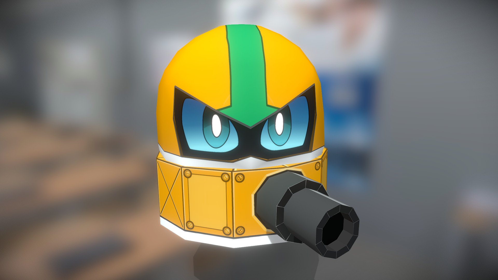 Shooter Bot - Download Free 3D model by Aurantico [7fa3447] - Sketchfab