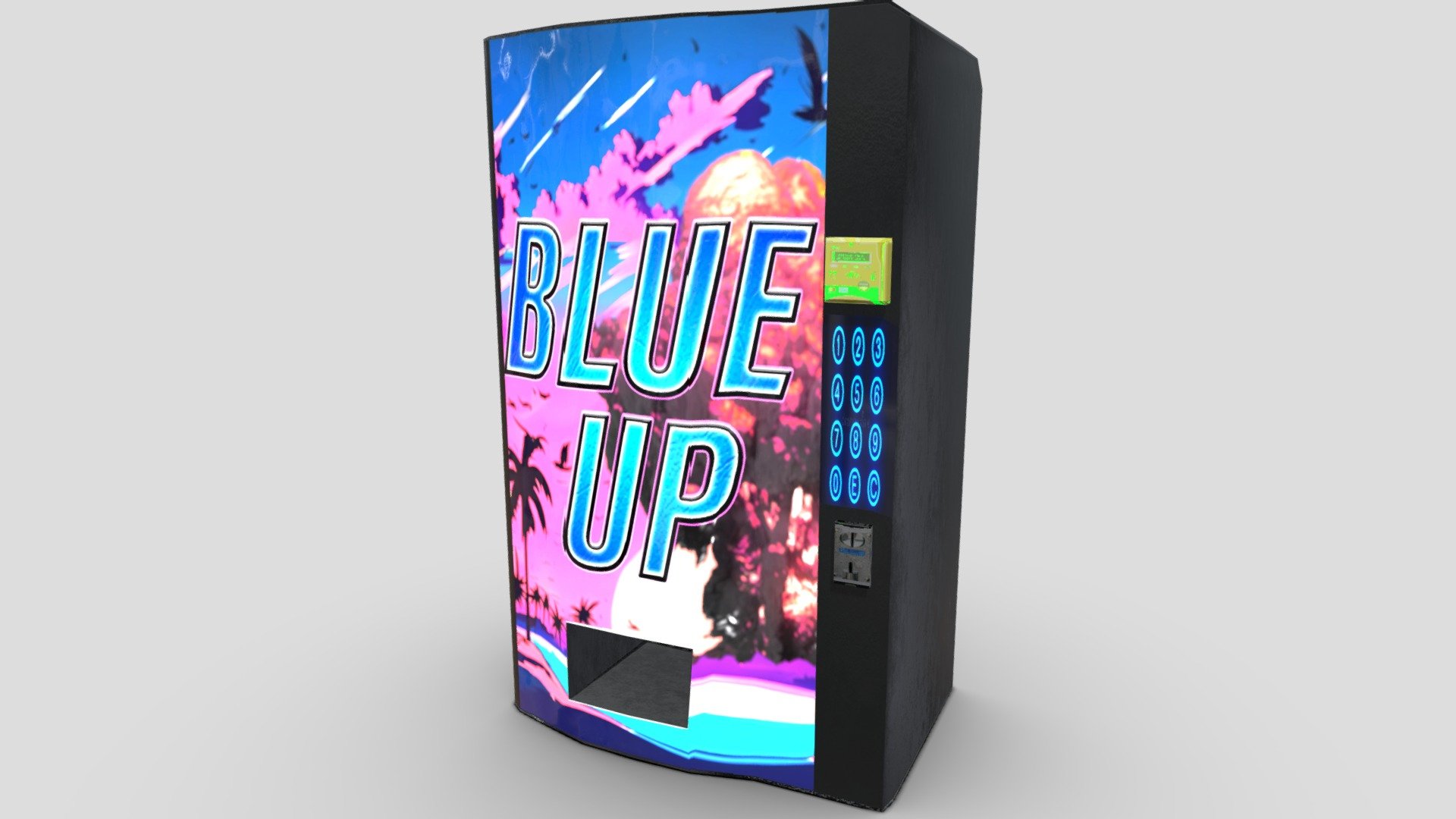 Vending Machine 2 LOWPOLY - Download Free 3D model by EFX (@evan4129 ...