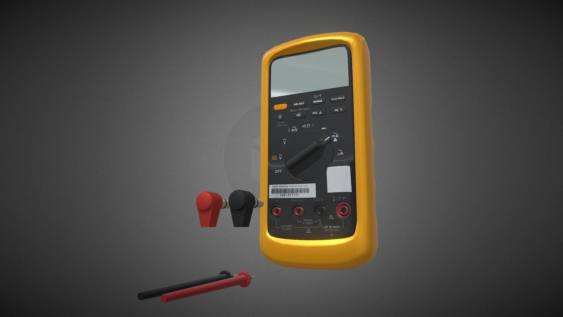 Multimeter - 3D model by Compedia [7fa4f42] - Sketchfab