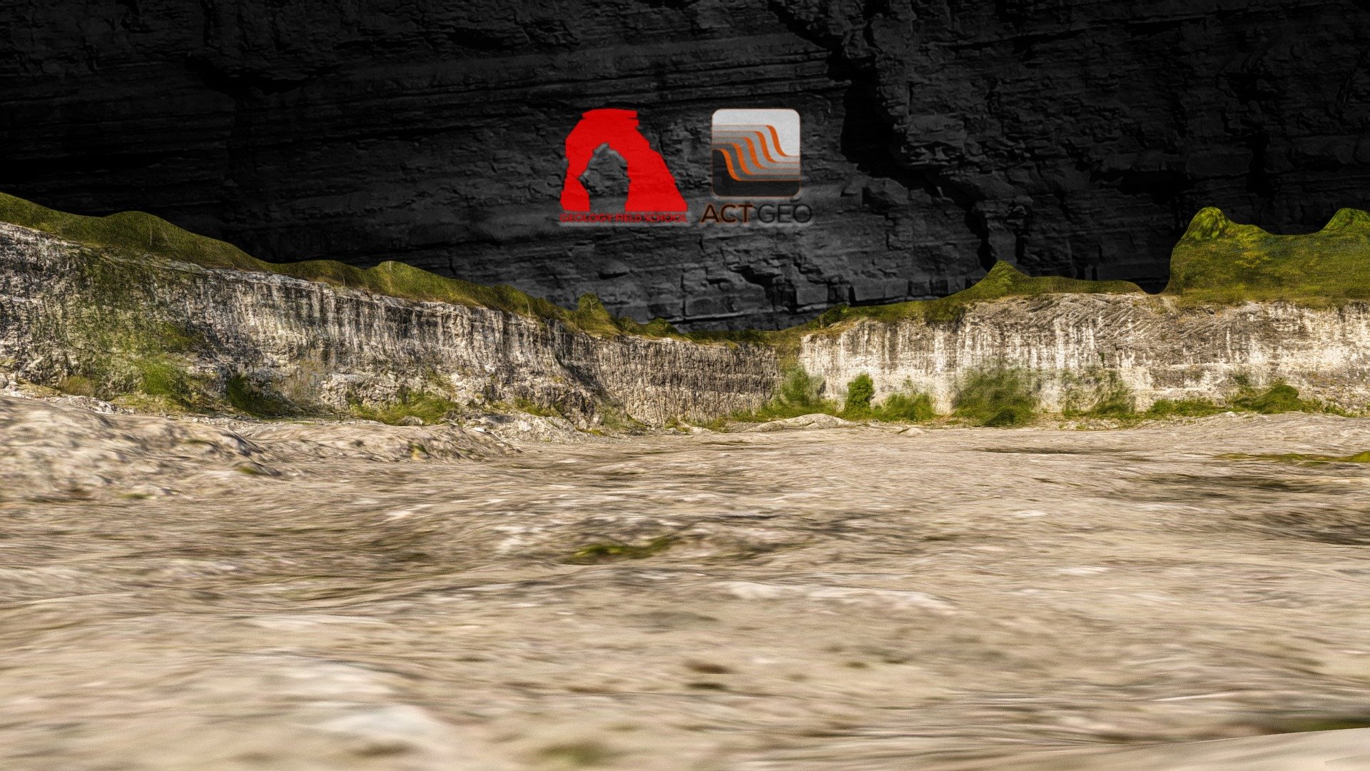 Carbonate Quarry Outcrop - 3D model by Geology Field School ...