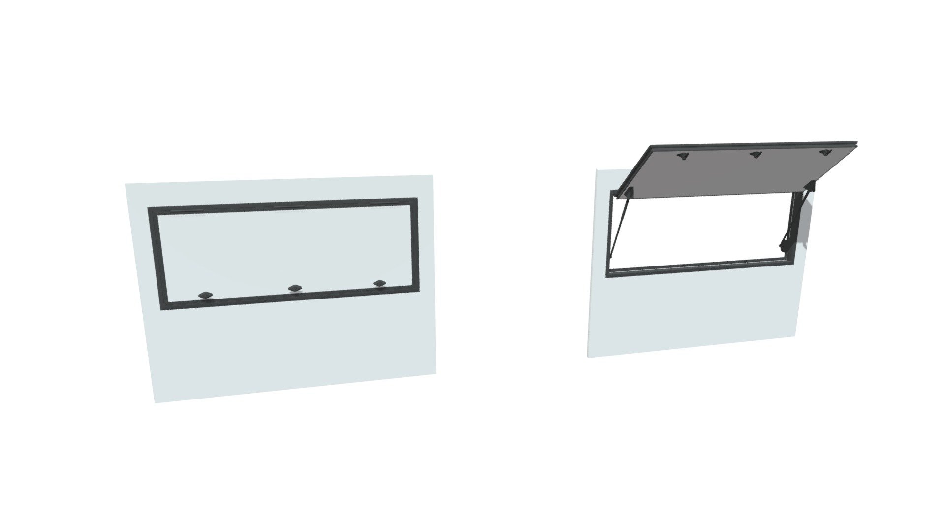 Přístupové dveře - Access Door - 3D model by zewaho [7fa7ce9] - Sketchfab