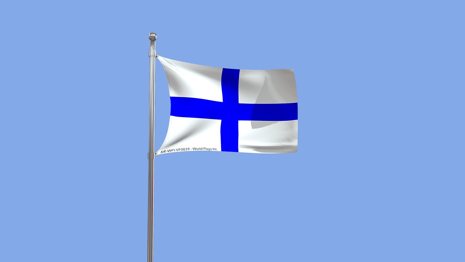 Flag Marine Code x-ray WFI-vf0039 - 3D model by World Flags ...