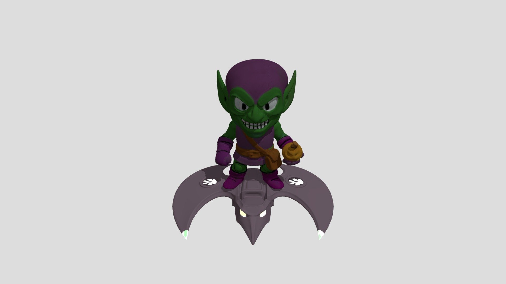 Globin Green - Chibi - 3D model by jefferson.rodrigues96 [7fa86fa] - Sketchfab