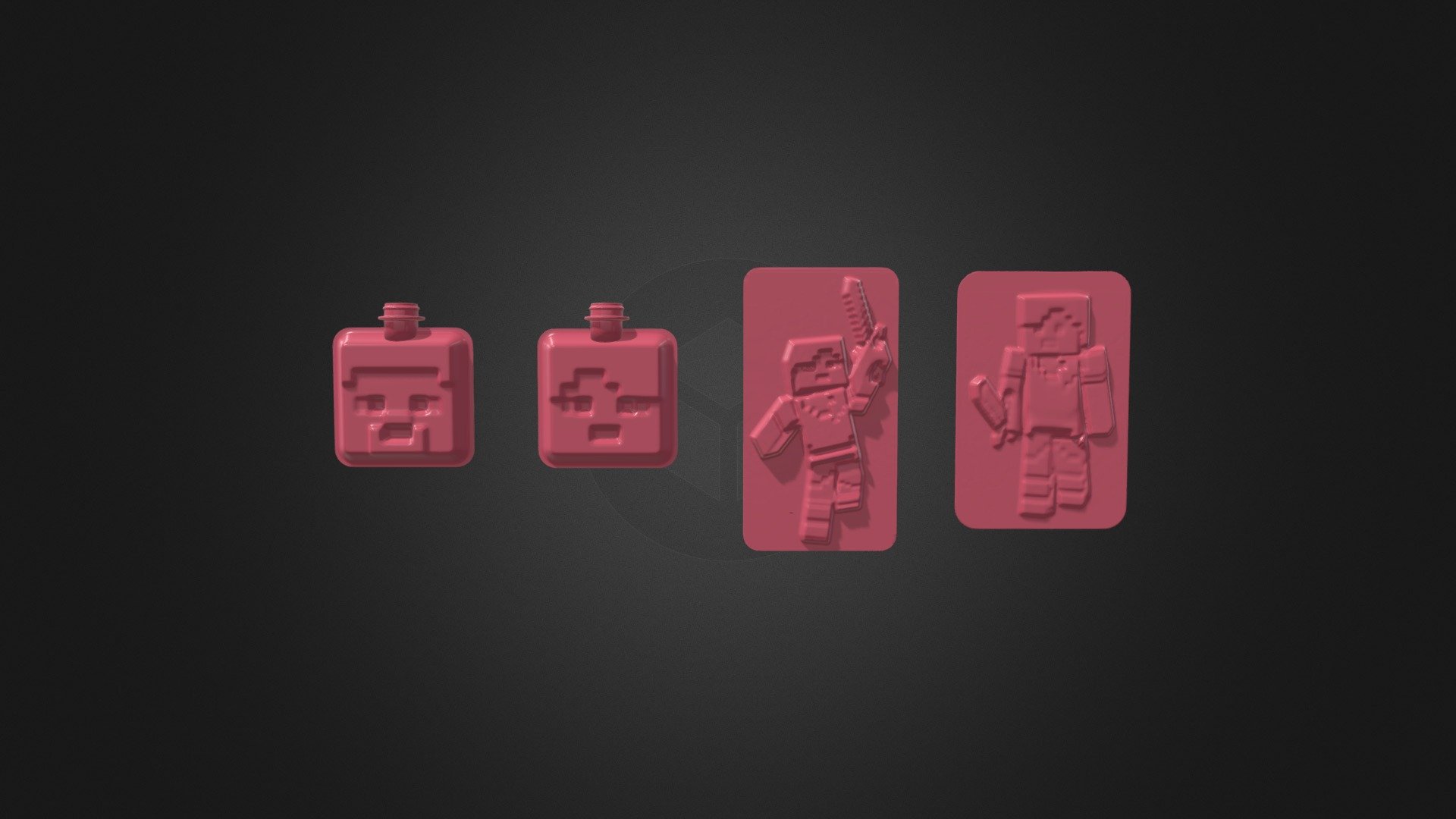 MINECRAFT - 3D model by dulen [7fa8ca8] - Sketchfab