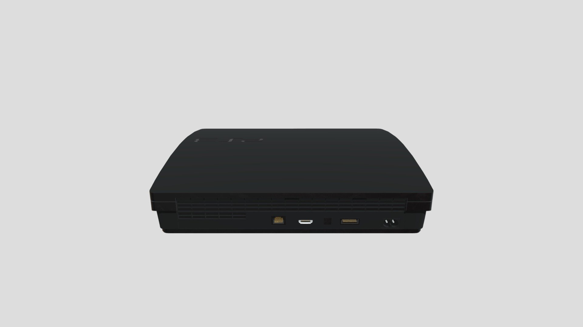 Ps3 slim console - 3D model by JAYGOCRAZYYY [7fa95cc] - Sketchfab