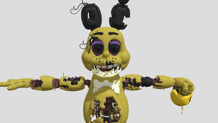 Springtrap 3D models - Sketchfab