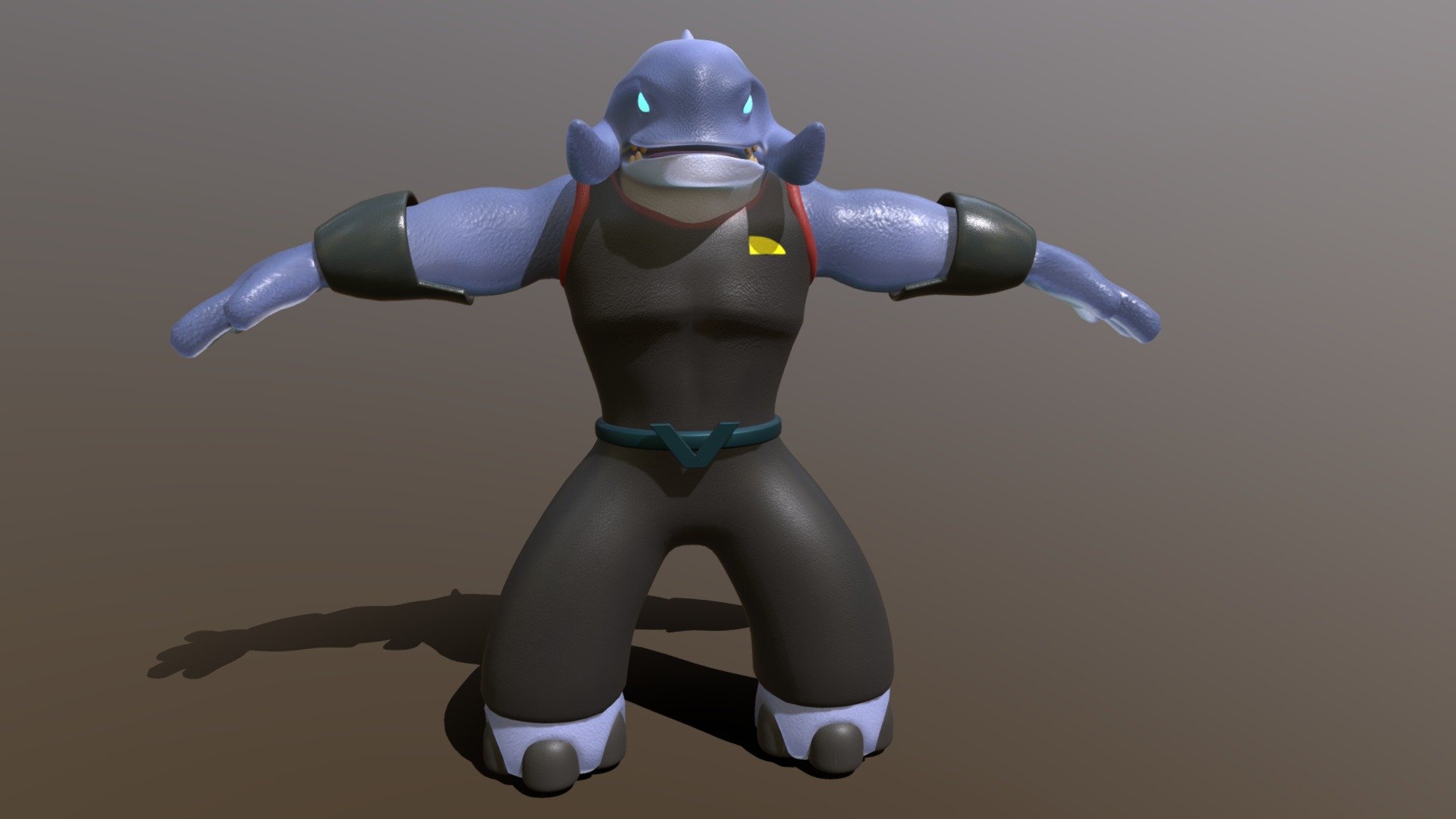 Gantu from Lilo & Stitch. - 3D model by Elcompa_Puente [7faa7c6 ...
