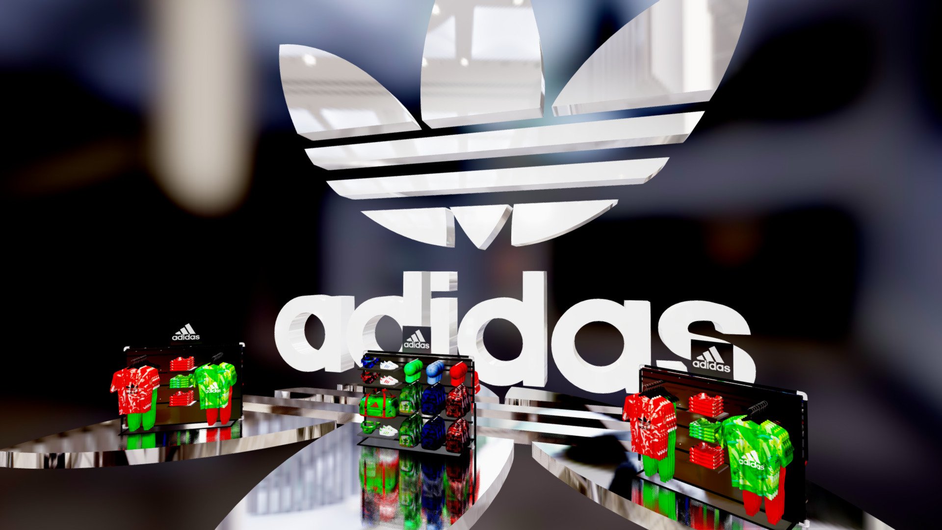 Adidas - Visual Merchandising - Guidelines - 3D model by vmmaniac ...