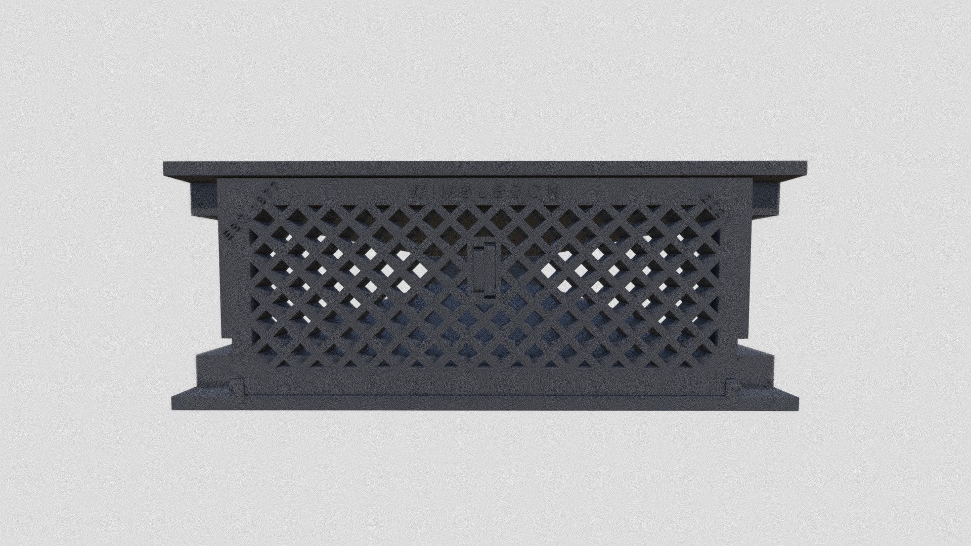 Grating & Frame - Full Assembly - 3D model by lateral-design-studio ...