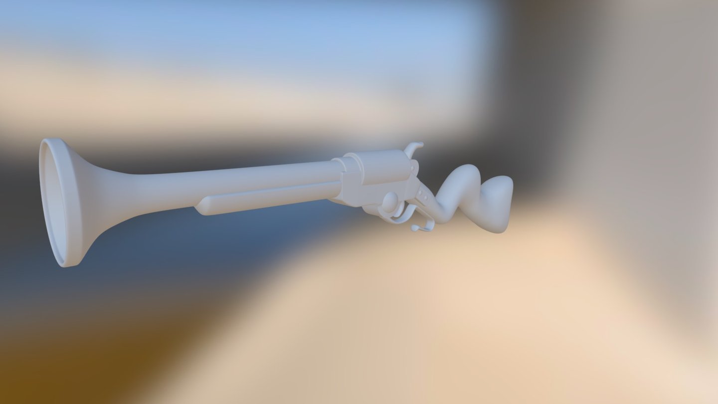 Rifle - 3D model by koky [7fab157] - Sketchfab