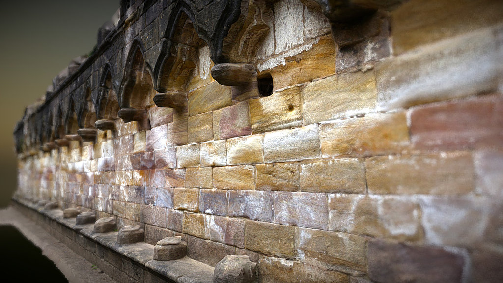 Fountains Abbey - Main Atrium Detail - 3D model by Paul (@paul3uk ...
