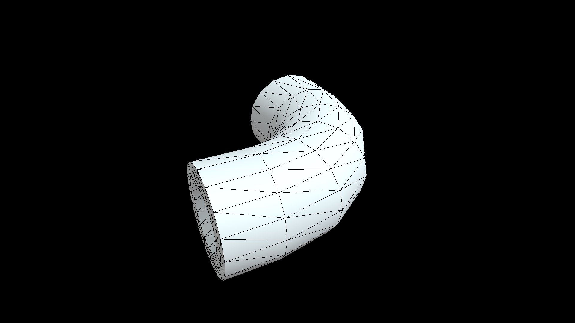 Round 1 x 1 d. 90 Degree Elbow - No Stud - - Download Free 3D model by ...