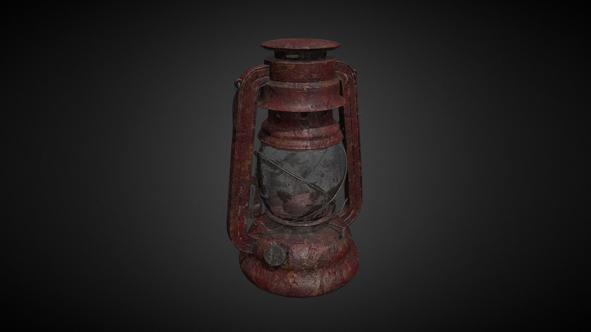 Old lantern rust - 3D model by Michael Pelletier (@PelletierMichael ...
