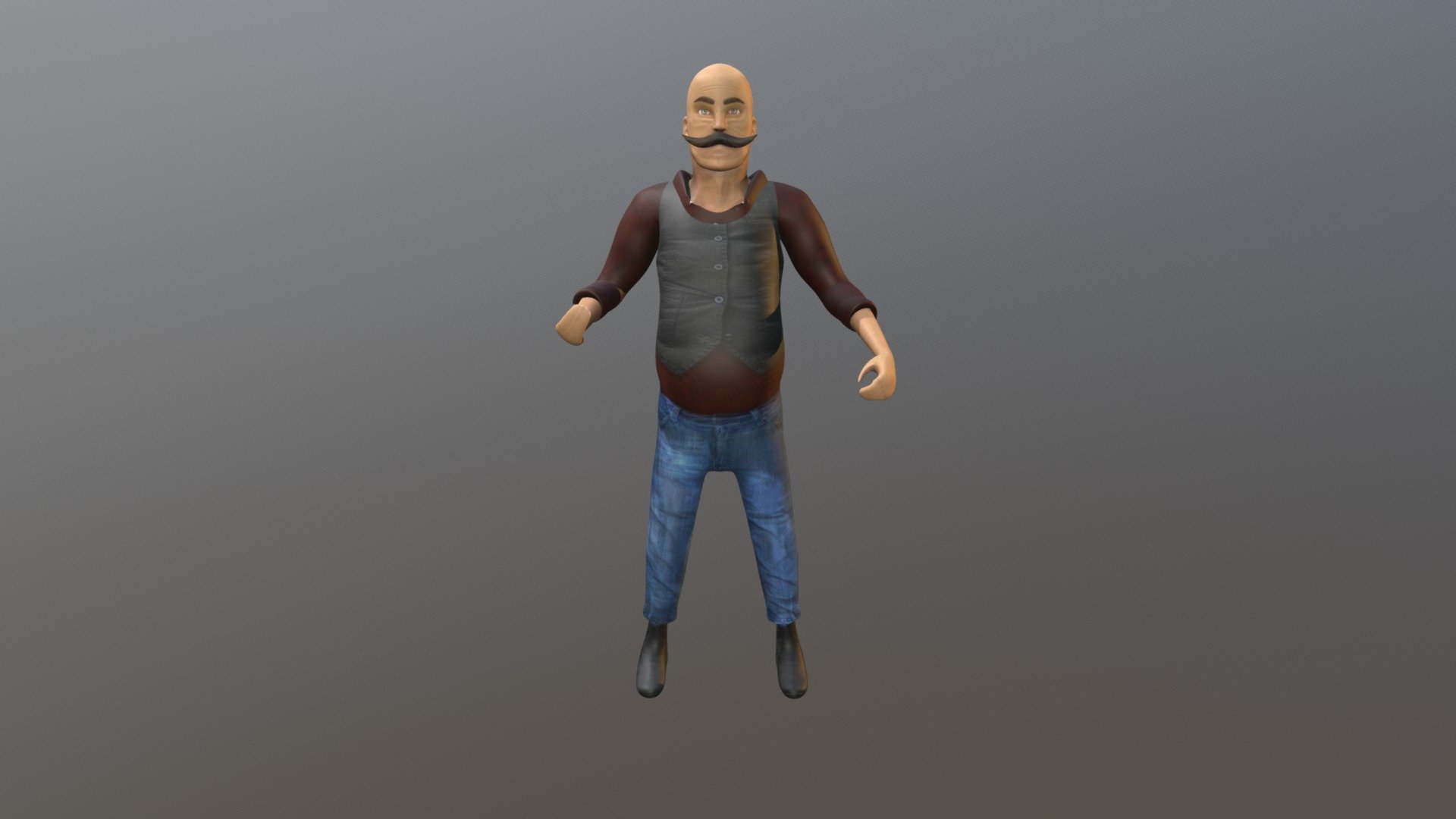 George Riggv1UV8 - 3D model by Yan.Felipe [7fb236b] - Sketchfab