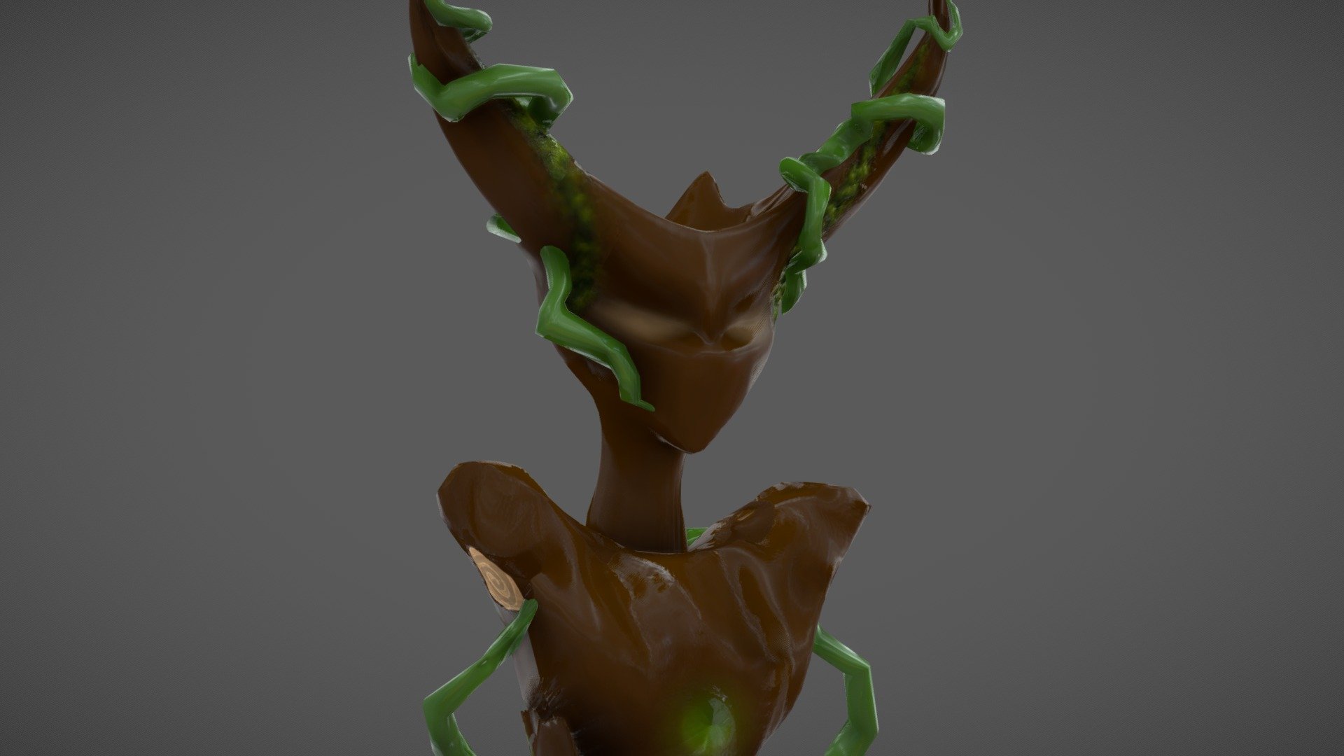 Tree Golem - 3D model by ikrajeena [7fb2742] - Sketchfab