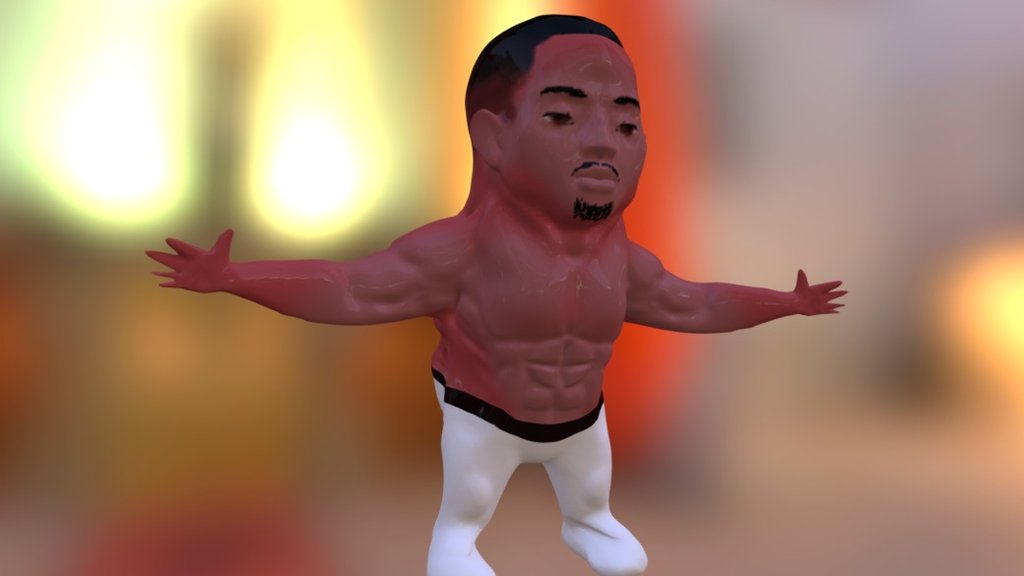 Strangely Buff Character - Download Free 3D model by lavarwebb [7fb27aa ...