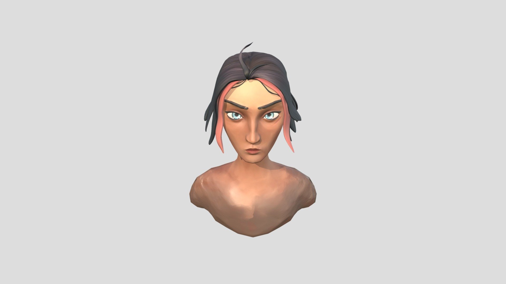 "Arcane style" Fiora - 3D model by gopal.alvarez [7fb290e] - Sketchfab