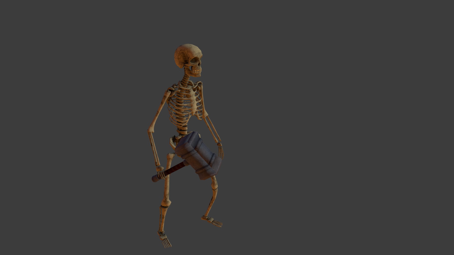 Skeleton Normal Attack - 3D model by Soraya (@soso-tje) [7fb2b8b ...