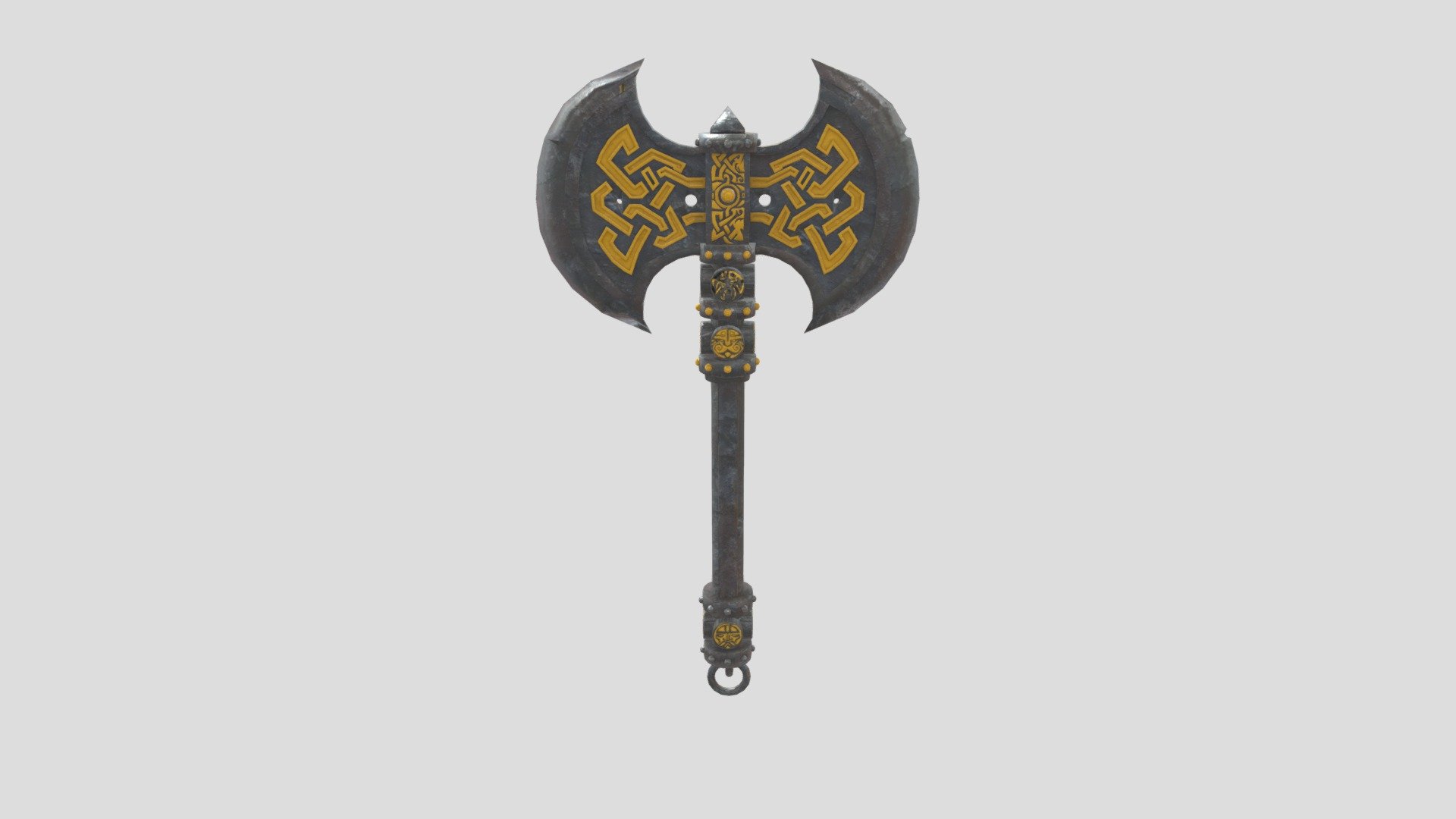 Dwarven Axe - 3D model by shoaibhanif491 [7fb2cfc] - Sketchfab