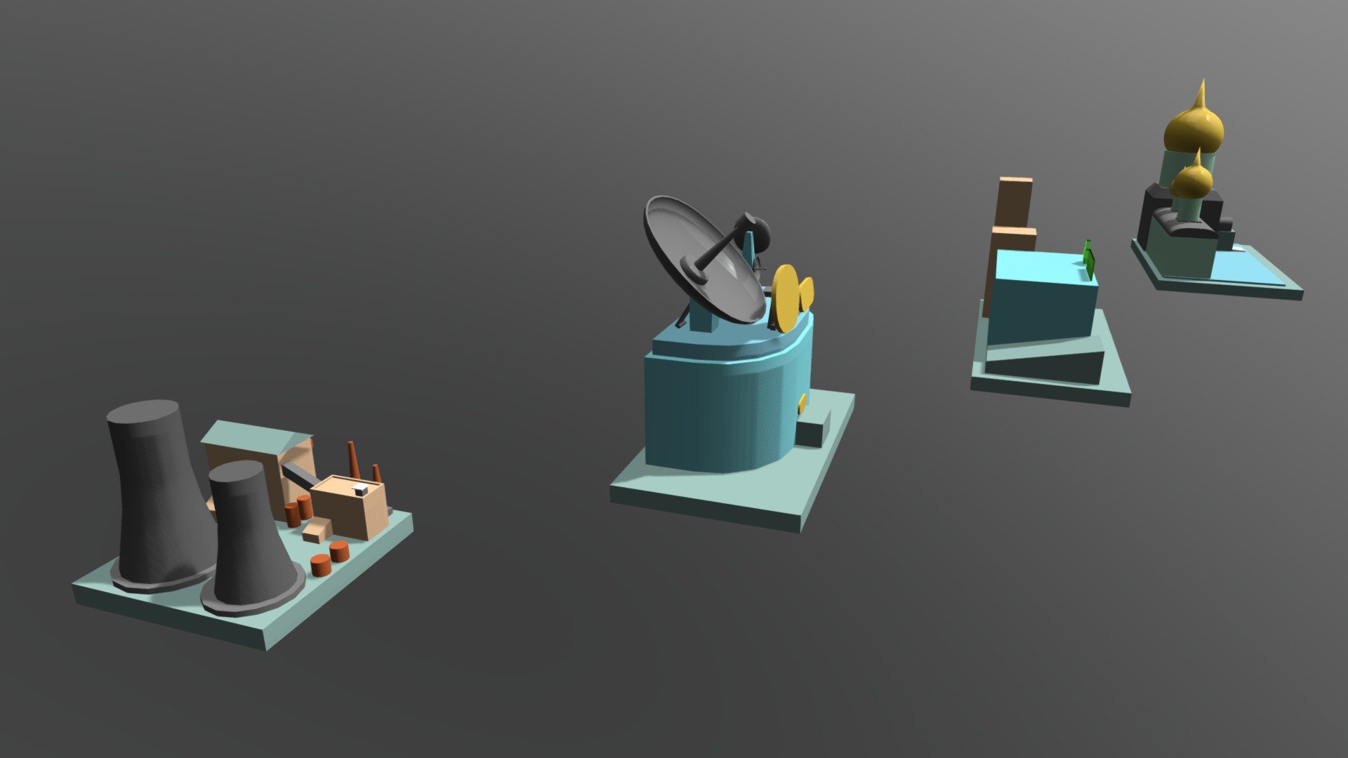 Draft: Houses - 3D model by jakarta [7fb2dff] - Sketchfab