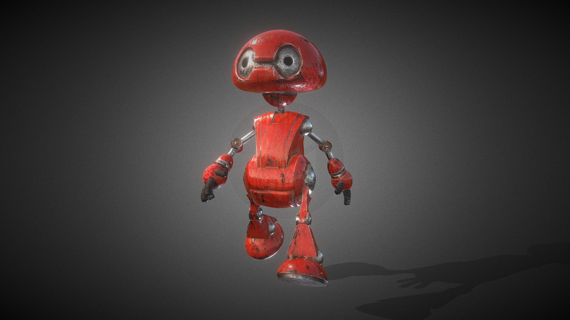 Jimmy Robot SteamPunk Rigged - Buy Royalty Free 3D model by ...