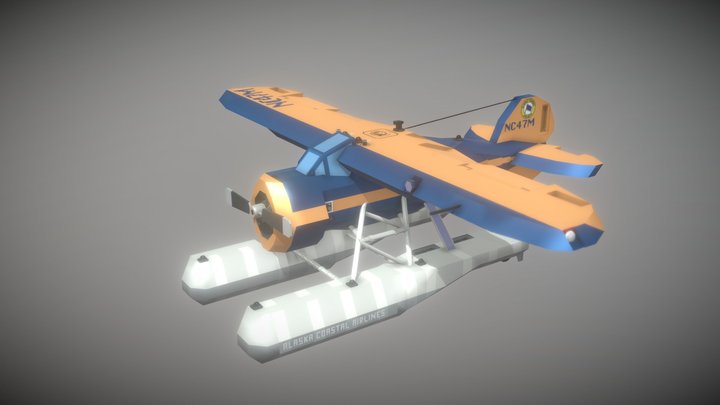 Seaplane 3D models - Sketchfab