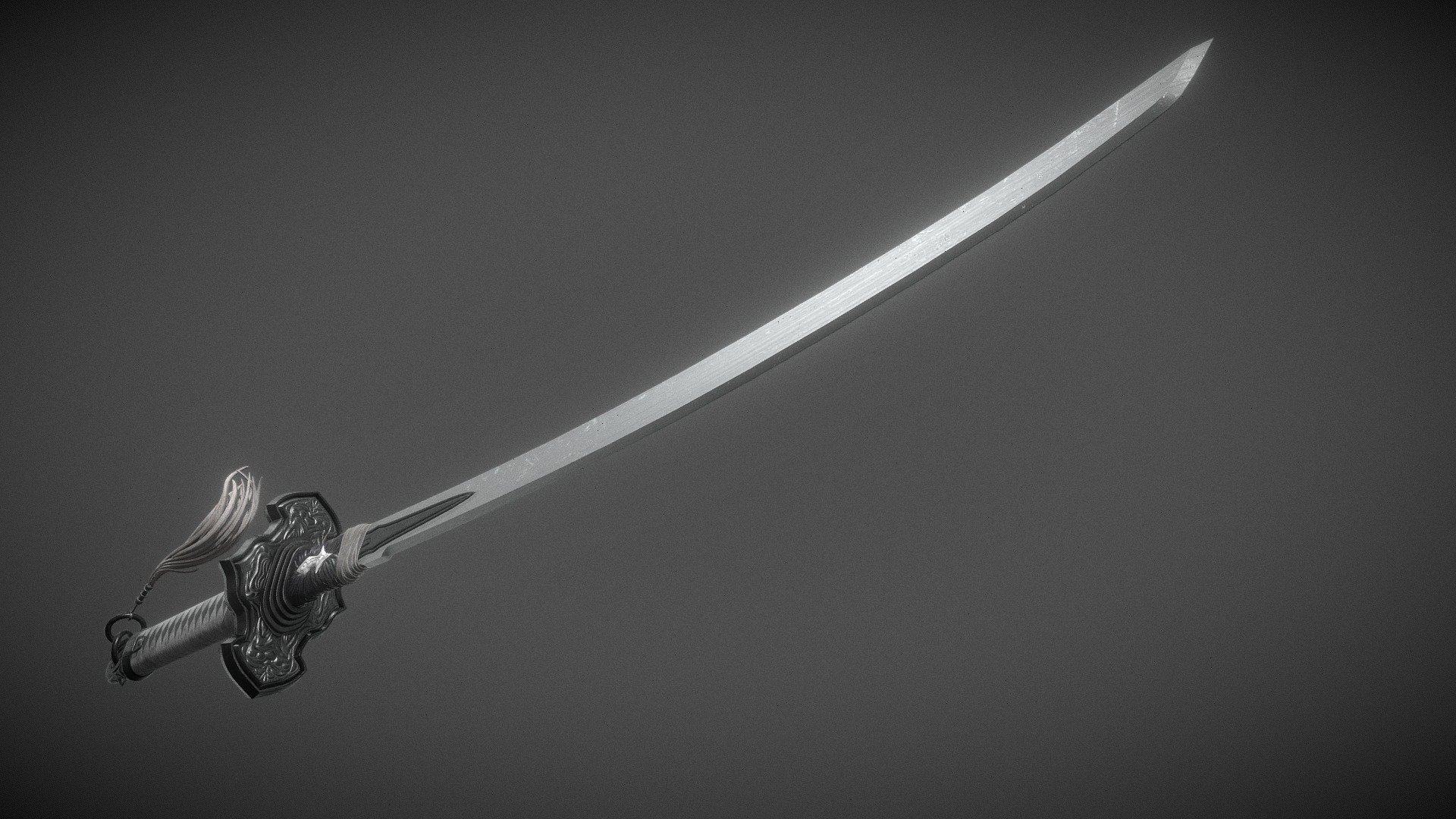 Virtuous Contract Katana 2B Sword - 3D model by Flinky [7fb32d8 ...