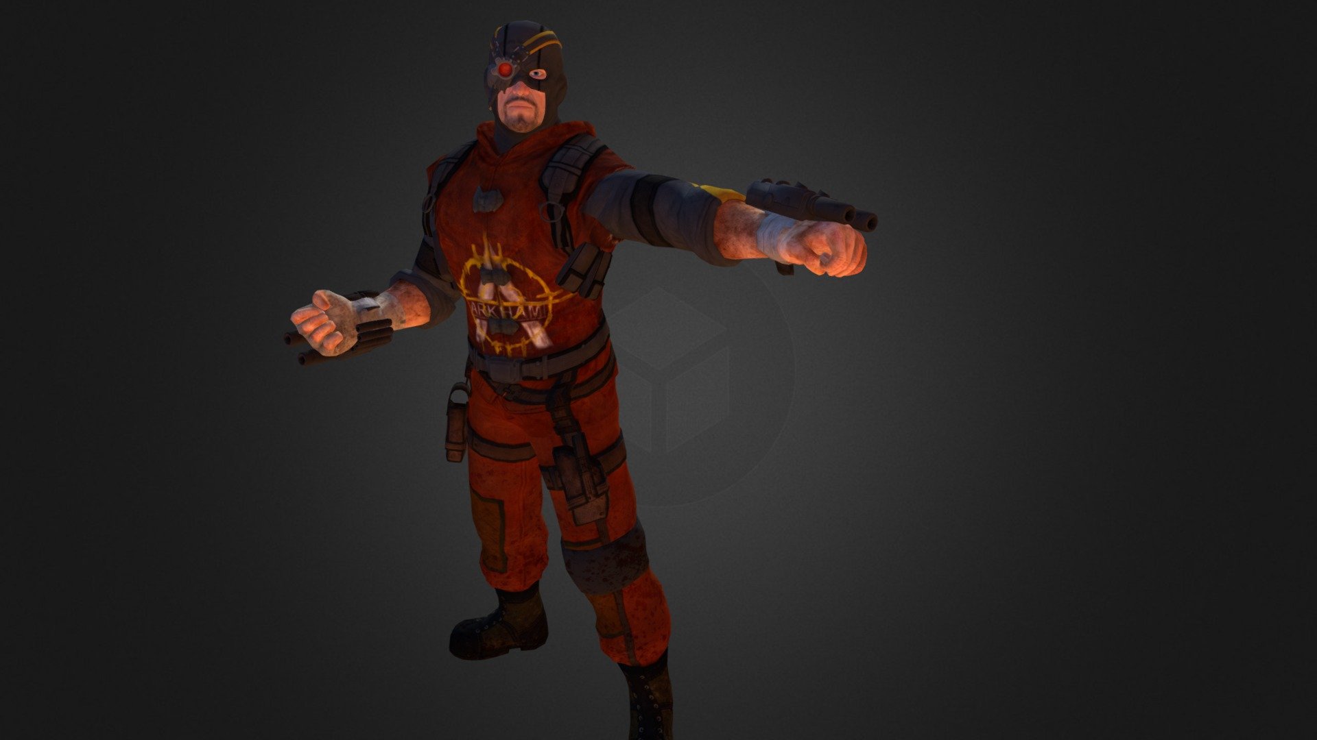 Deadshot Artwork - 3D model by romeu3dprint [7fb34cf] - Sketchfab
