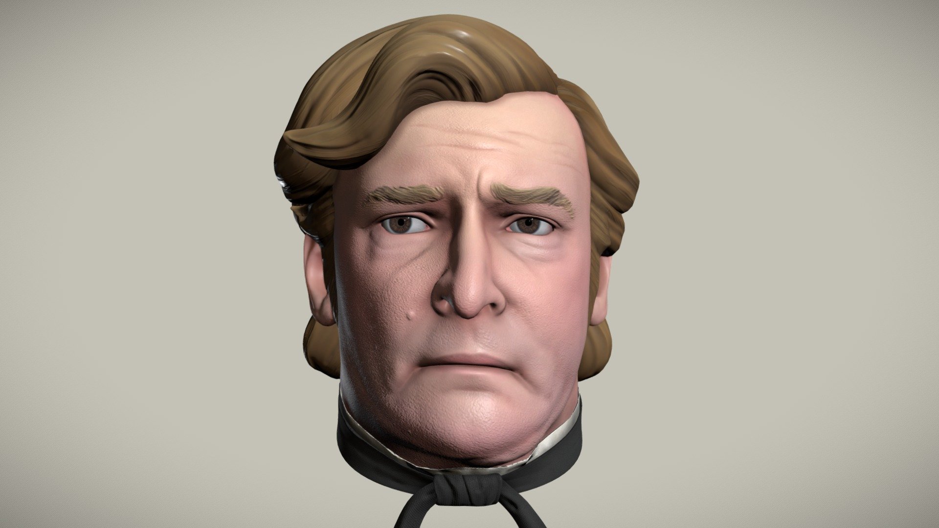 Stede Bonnet - 3D model by Nina Krutkyté (@nkrutkyte) [7fb3fc2] - Sketchfab