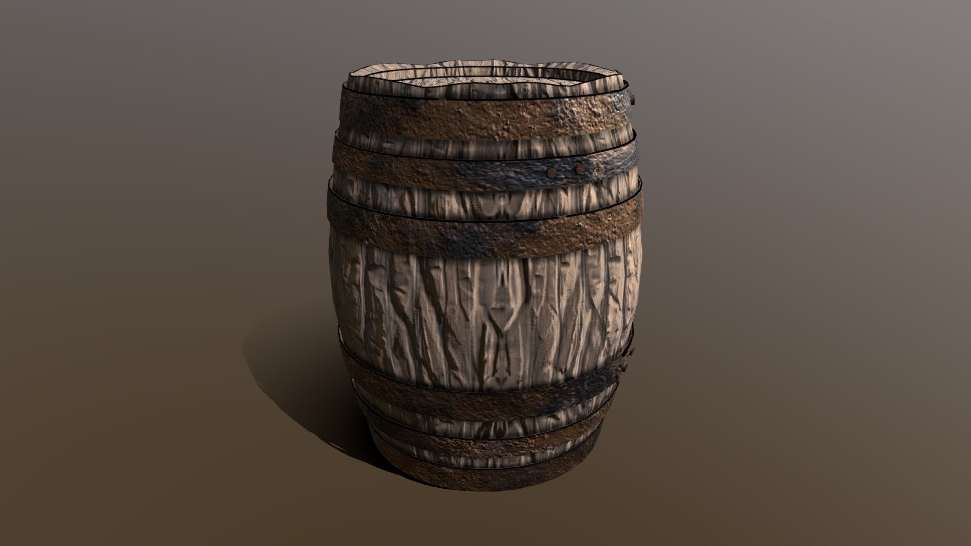 Barrel - 3D model by Anastasiya_Vdovenko (@space_mango) [7fb5ed3 ...