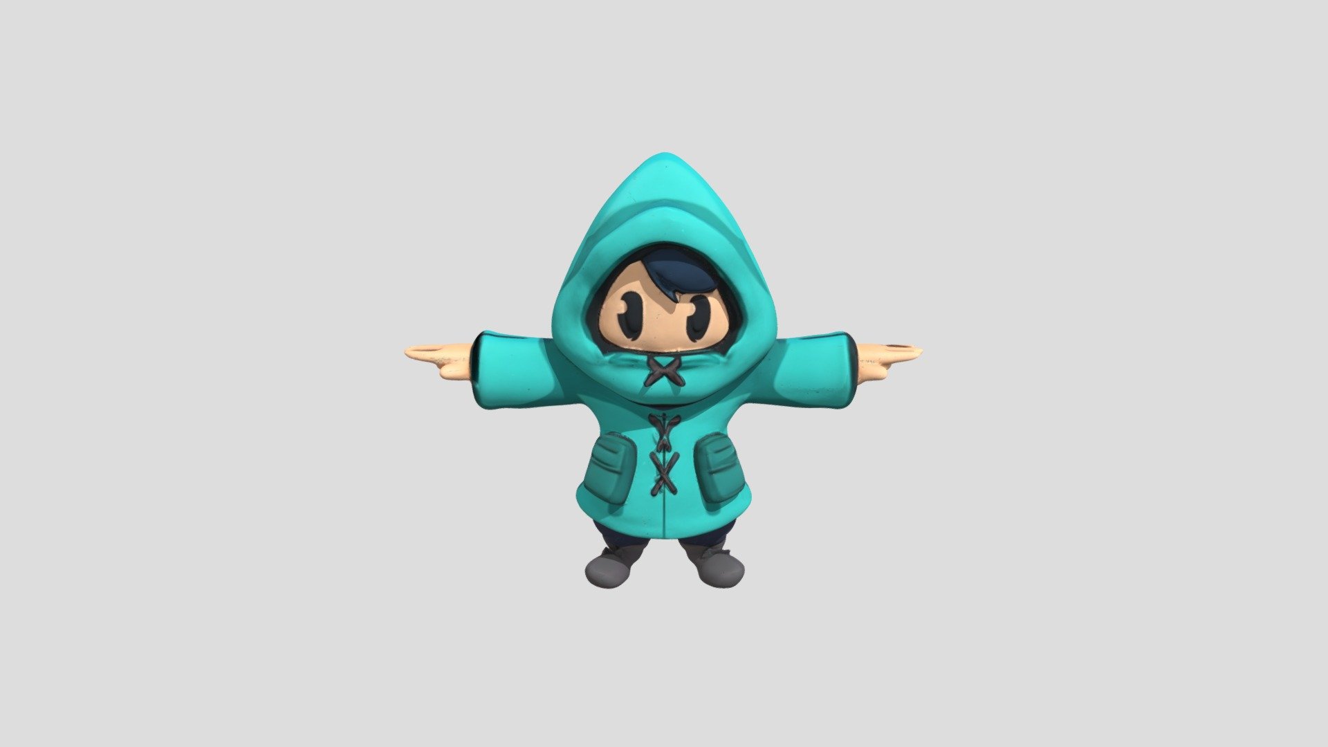 Hooded Wanderer - Download Free 3D model by tamaradangelo03 [7fb6173 ...