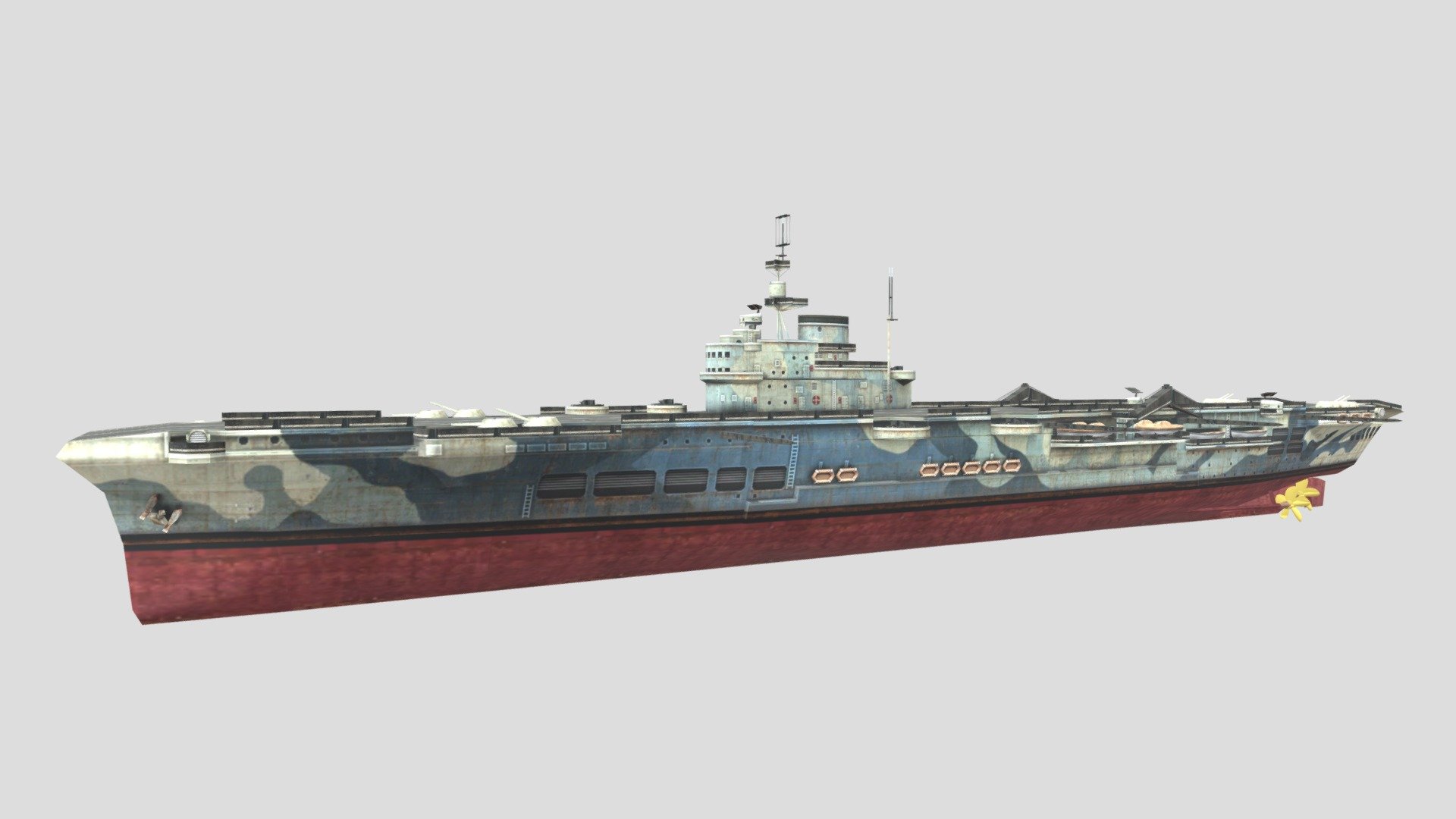 HMS Illustrious (87) - Download Free 3D model by SB-129 (@hrd4588 ...