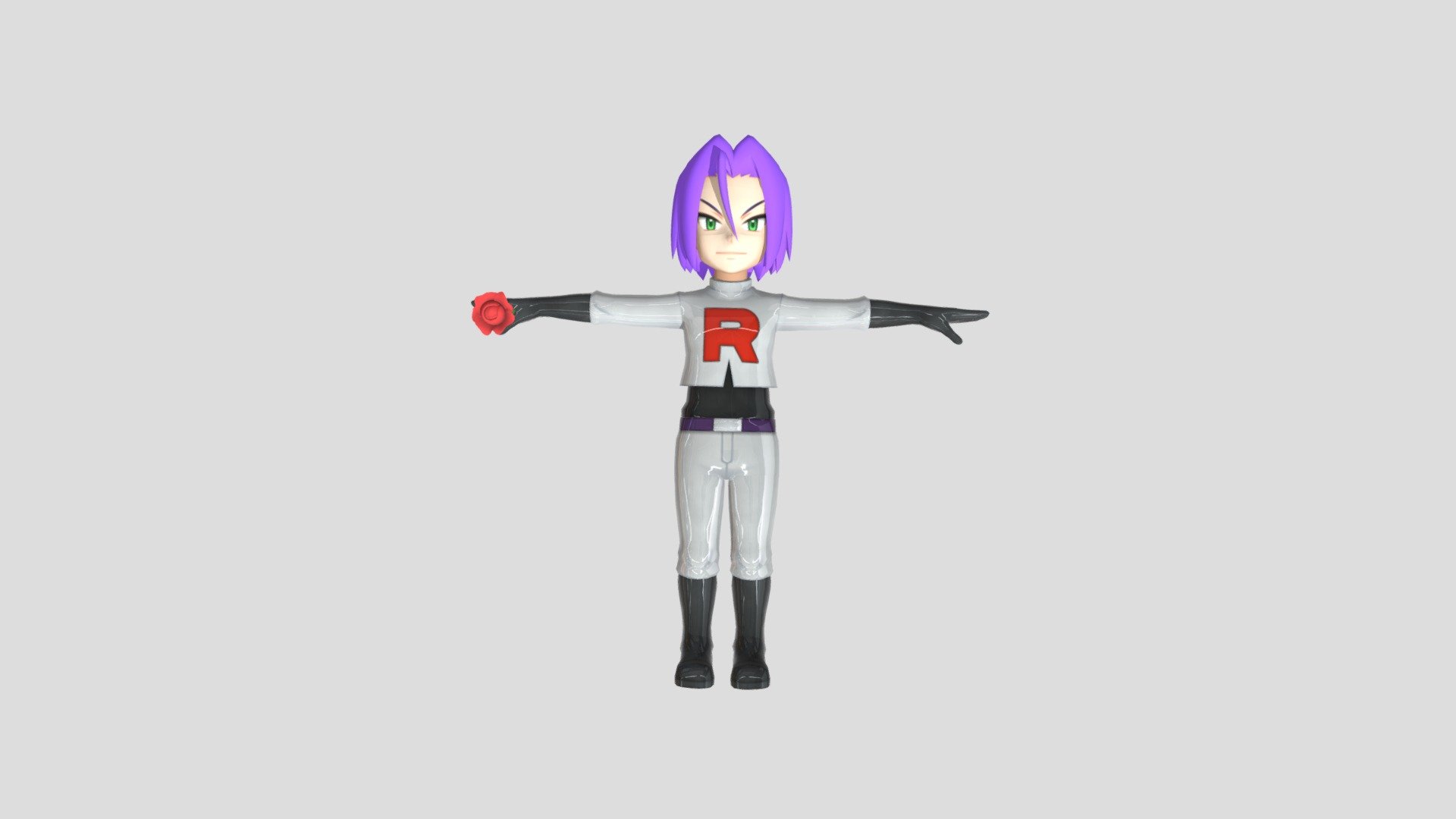 Team Rocket James - 3D model by p0nk_ [7fb7f6d] - Sketchfab