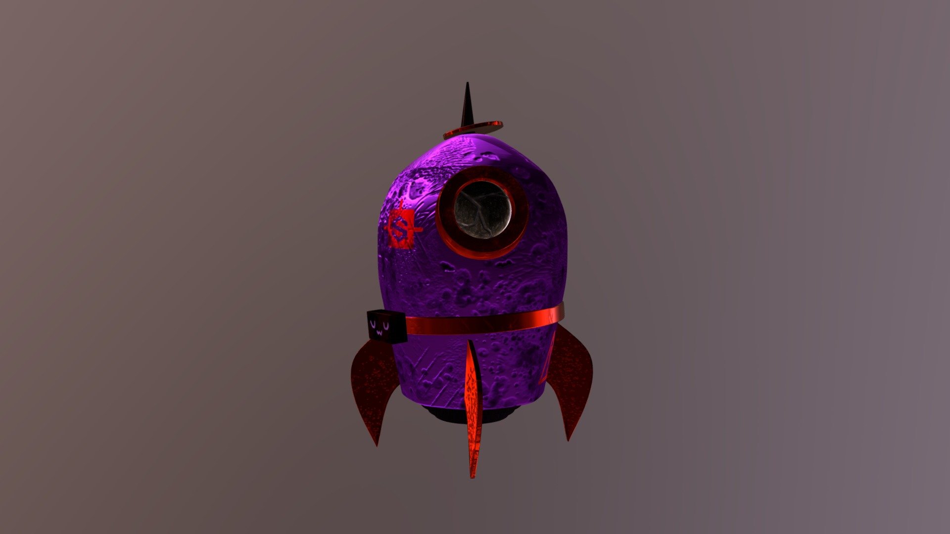 Damaged Rocket - 3D model by YasminYuriko [7fb92b7] - Sketchfab