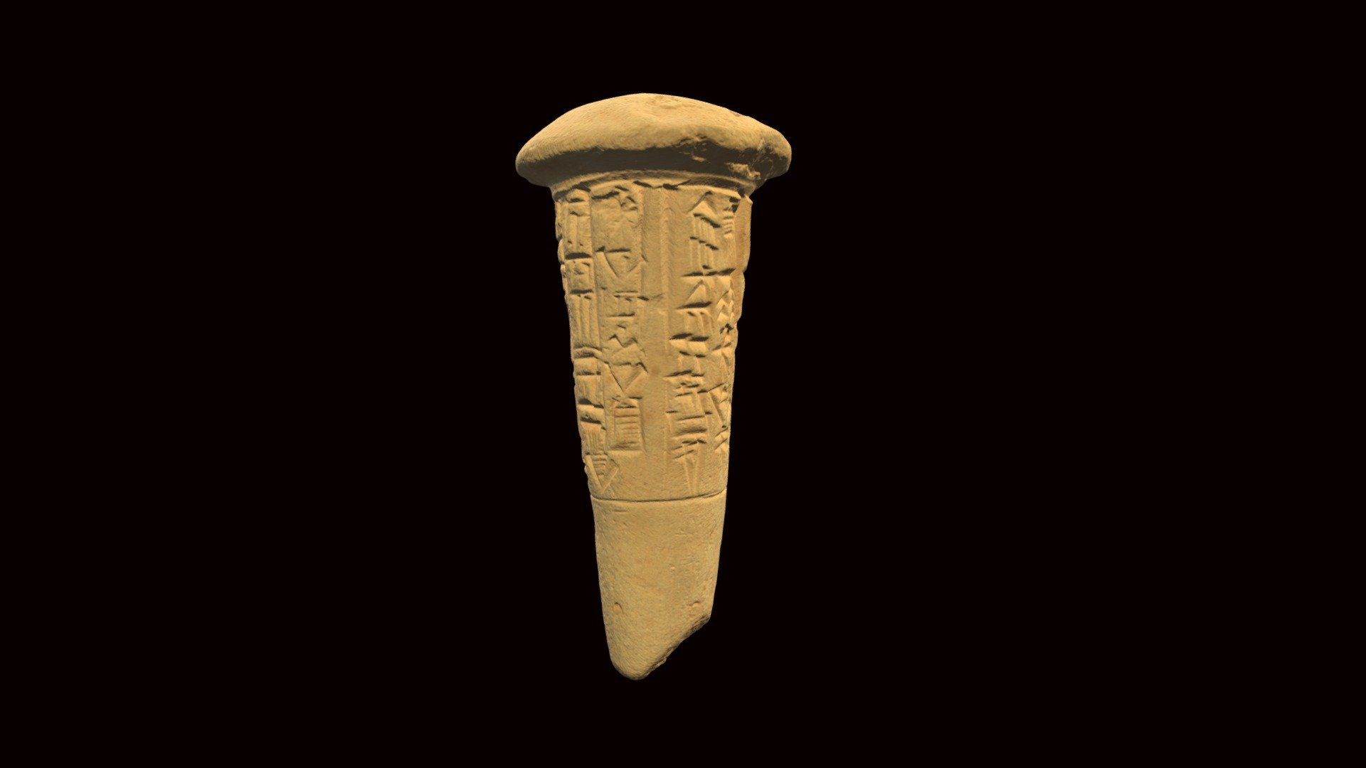 Cone HMANE1899.2.630 - 3D model by Harvard Museum of the Ancient Near ...