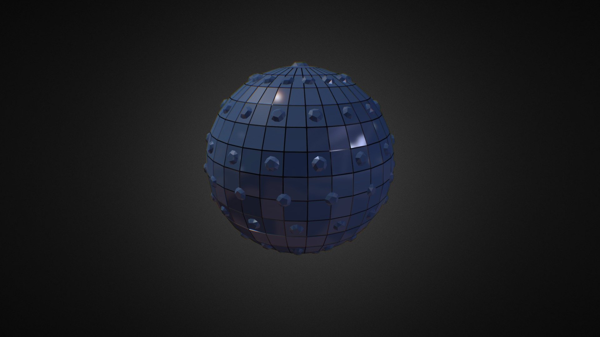 Disco Ball - 3D model by theodore [7fbe3a1] - Sketchfab