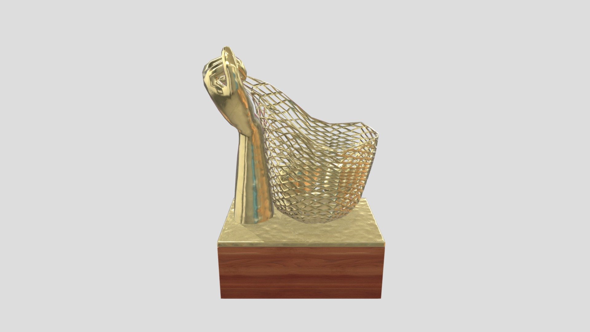 sea shell throphy. - 3D model by Gayapthi [7fbf177] - Sketchfab