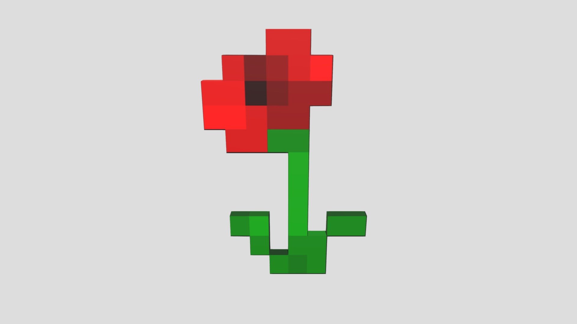MinecraftRose - Download Free 3D model by Owen Cornelius ...