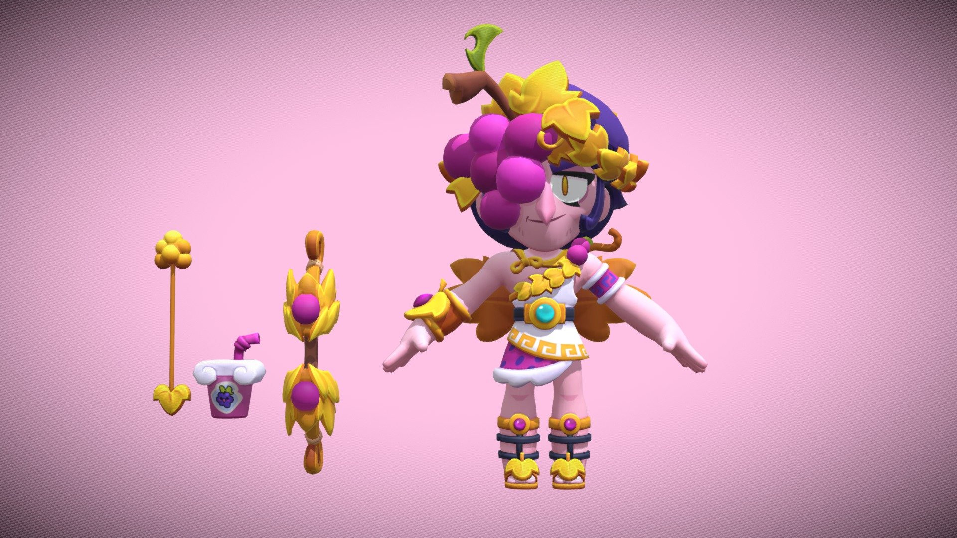 Dionysus Angelo - Download Free 3D model by Nomnivore [7fc07fd] - Sketchfab