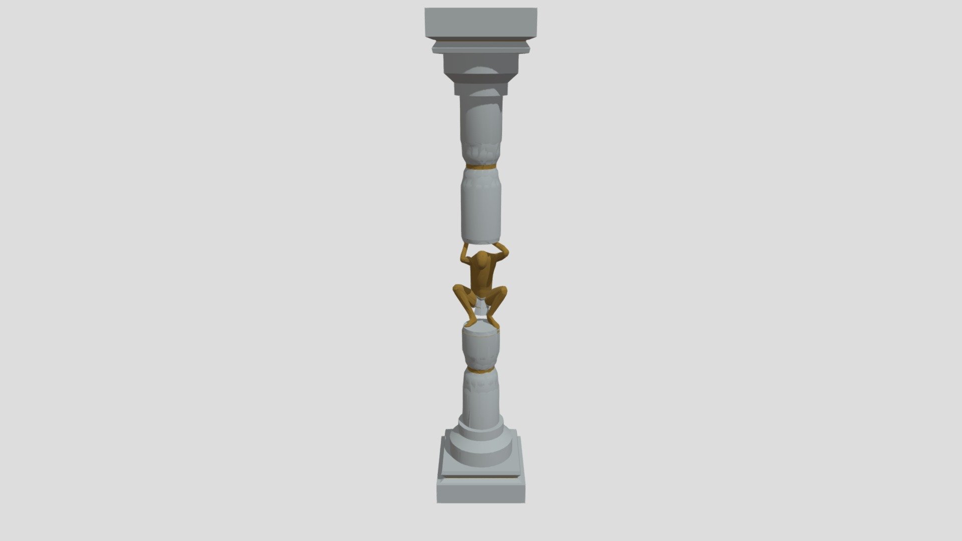Pillar of strength - 3D model by coreyou (@coreyou.now) [7fc093f ...