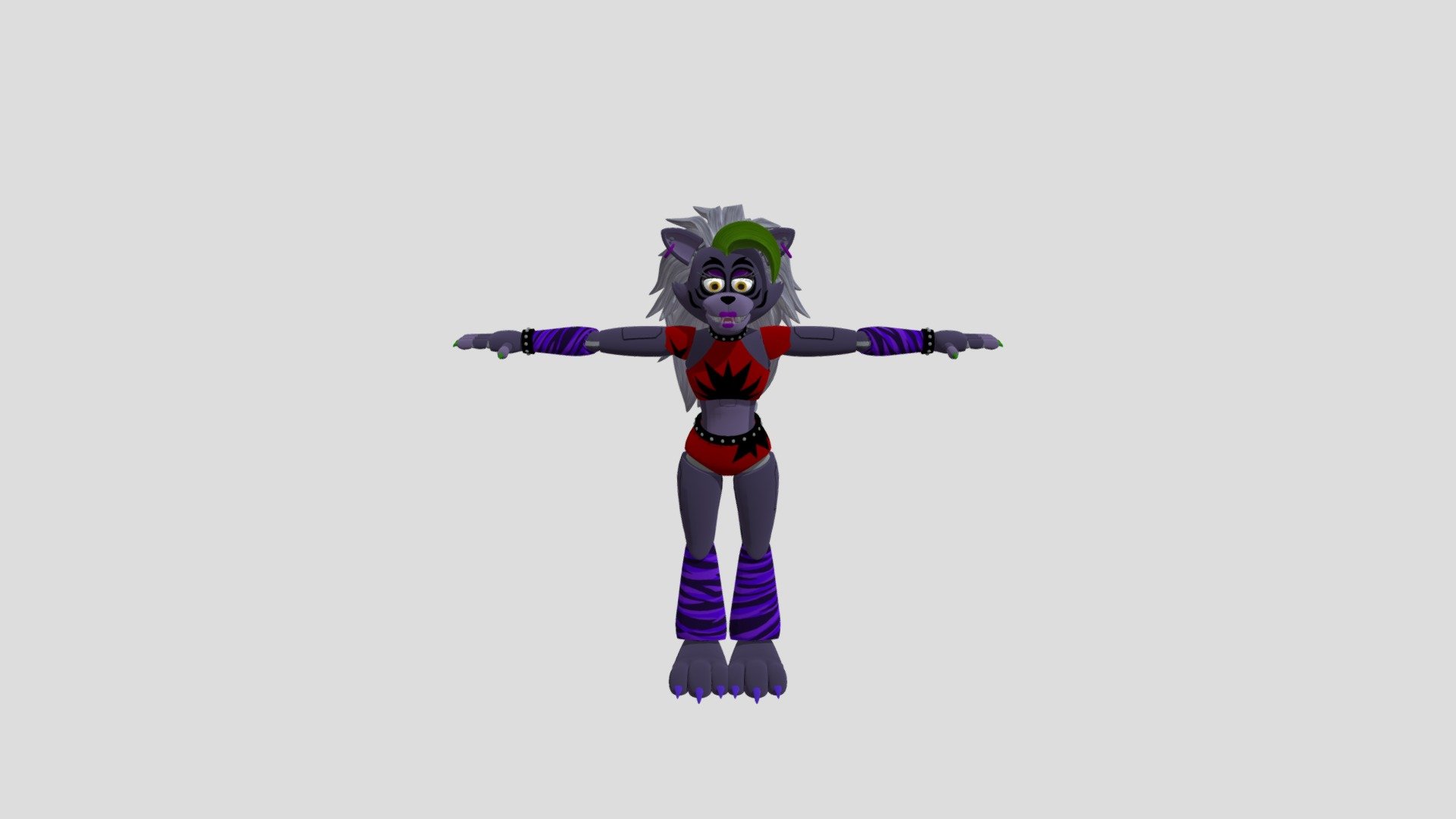 Glam Roxy Retex - Download Free 3D model by Emilioelpro [7fc1a3b ...