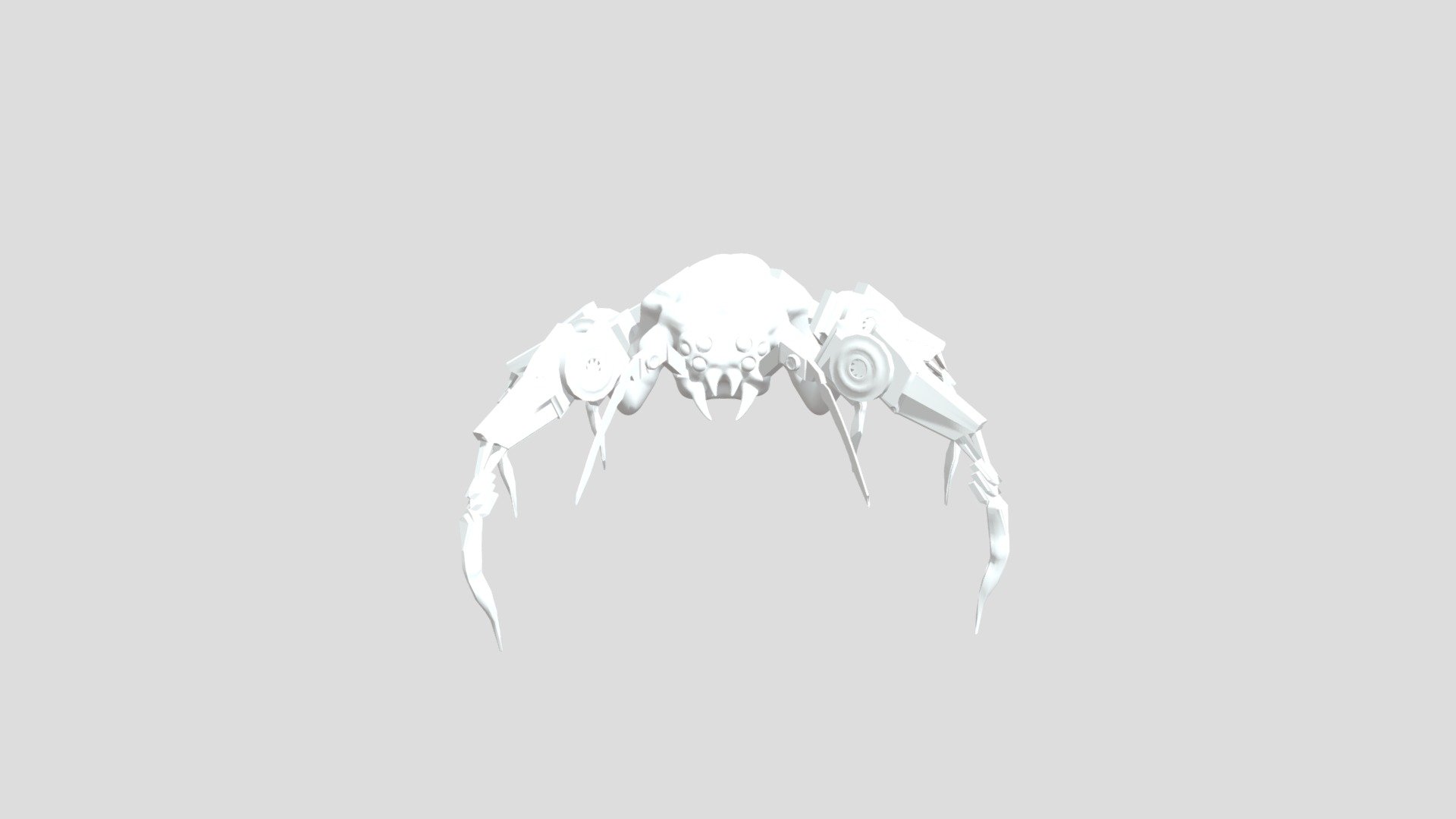 Mecha-Spider - 3D model by ivanmb22 [7fc1b18] - Sketchfab