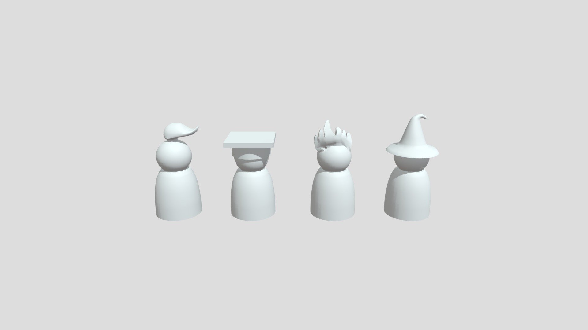 Mark Rush - Pawns Character Models - Download Free 3D model by ...