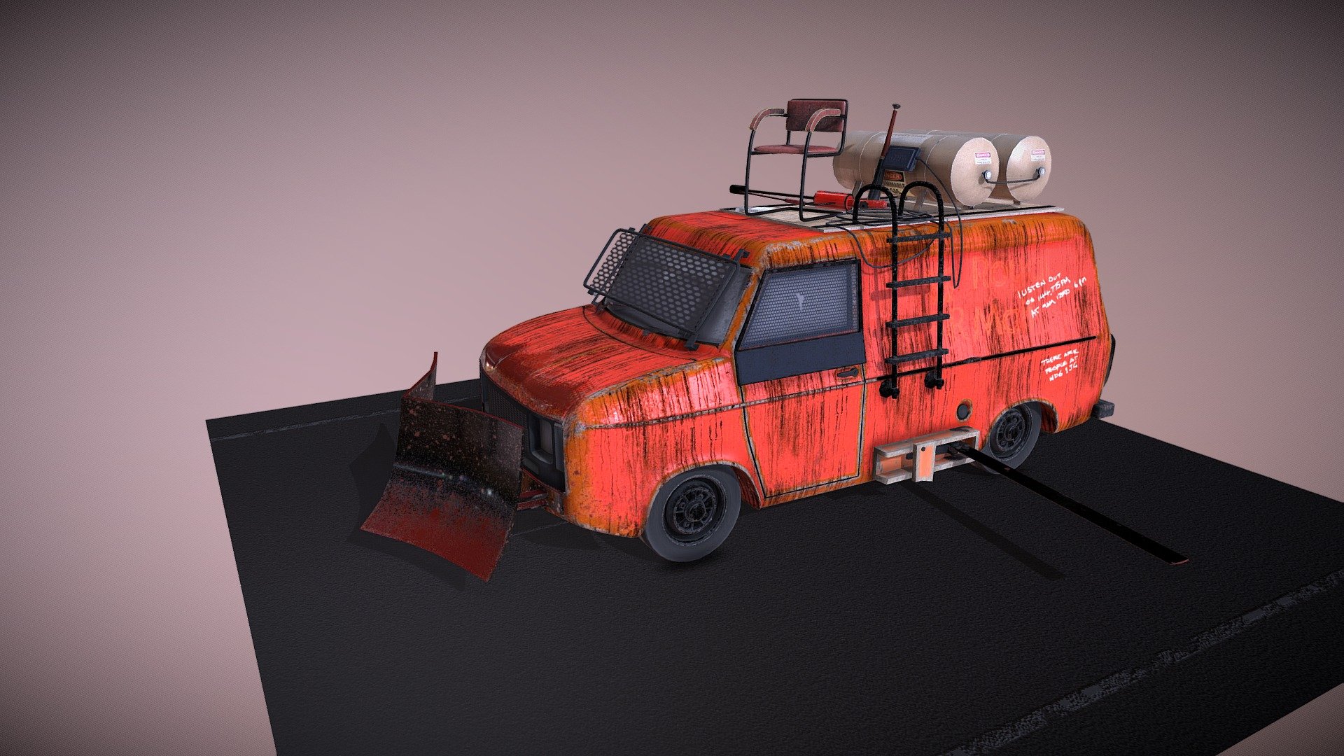 Reaper Van - 3D model by keith_jones [7fc4091] - Sketchfab