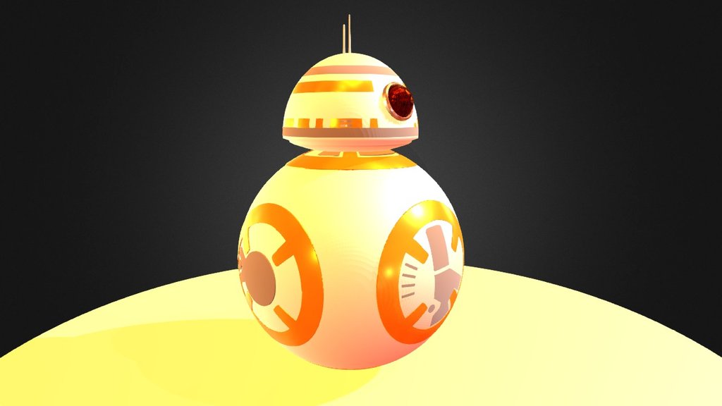 BB8 - 3D model by Lucas Charvolin (@charvolin0) [7fc5c8f] - Sketchfab
