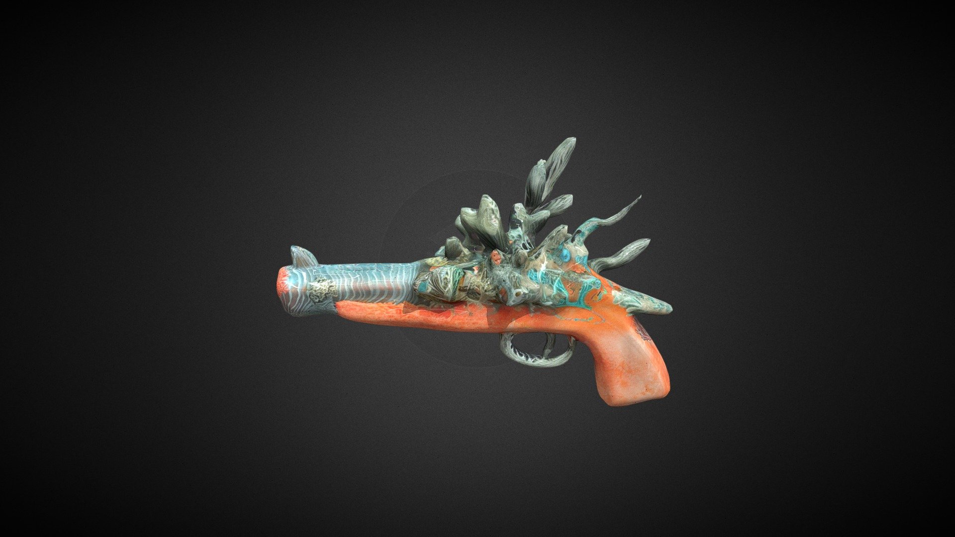 gun - Download Free 3D model by yilingAAA (@auts111) [7fc962b] - Sketchfab